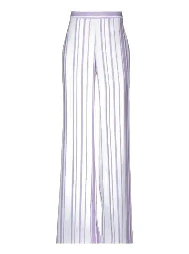 TWENTY EASY BY KAOS Striped Wide Leg Pants - Purple