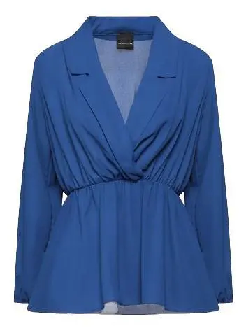 MARC ELLIS Peplum Top - Blue