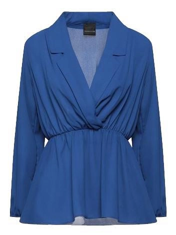 MARC ELLIS Peplum Top - Blue