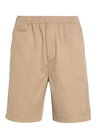 SELECTED Organic Cotton Gabardine Shorts - Beige