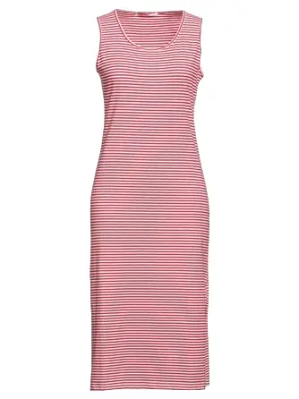 MASSIMO REBECCHI Midi Striped Jersey Dress - Red