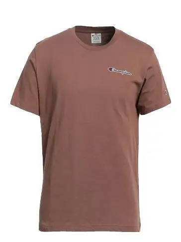 Champion T-shirt Size Cotton - Brown
