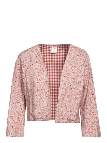 ROSÉ A POIS Floral Blazer - Pink