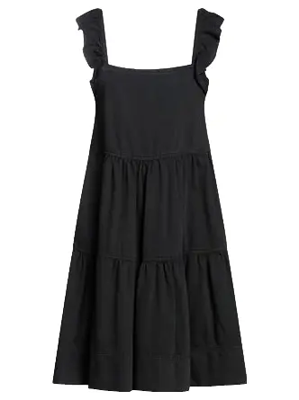 Dorothee Schumacher Midi Denim Dress - Black