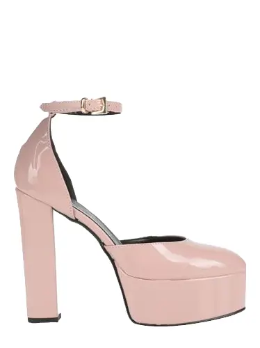 DIVINE FOLLIE Patent Leather Pumps - Pink