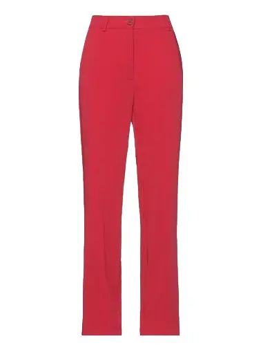 SOALLURE Straight-leg Pants - Red