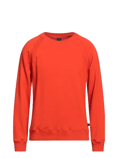 NOUMENO CONCEPT Cotton Fleece Sweatshirt - Orange