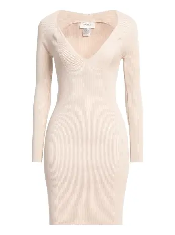 VICOLO Mini Dress In Viscose And Polyester - Beige