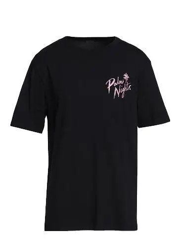 8 BY YOOX Printed Cotton T-shirt T-shirt Size Cotton - Black