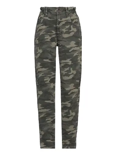 ONETEASPOON Camouflage Tapered Leg Trousers - Green