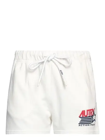 AUTRY Cotton Shorts - White
