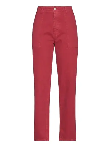 PLEASE Straight-leg Jeans - Red