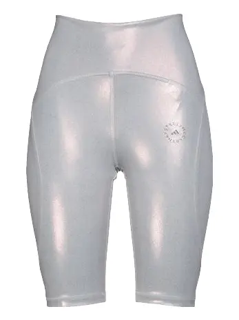 Adidas By Stella McCartney Metallic Cycling Shorts - Grey