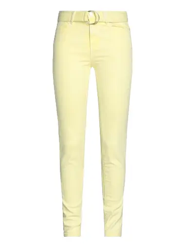 Guess Jeans In Cotton And Elastane - Yellow
