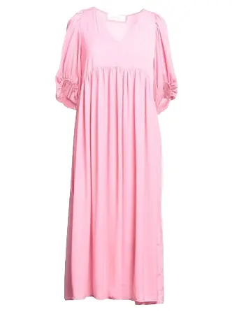 KATIA GIANNINI Midi Trapeze Dress - Pink