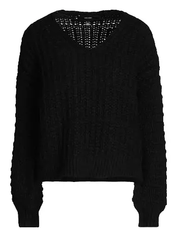 Vero Moda Knitted Heavy-weight Sweater - Black