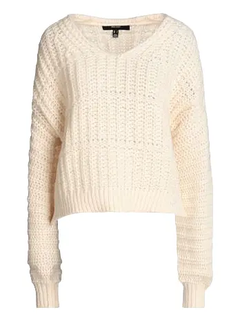Vero Moda Knitted Heavy-weight Sweater - White