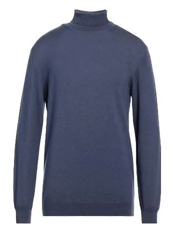 TELA COTTON Turtleneck Wool Knit - Blue