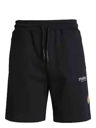 PHOBIA ARCHIVE Shorts With Graphic Detail - Black