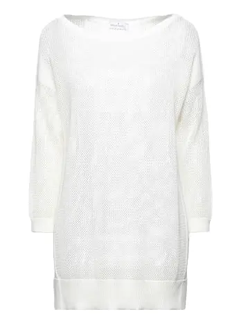 Bruno Manetti Knitted Lightweight Knit Sweater - White