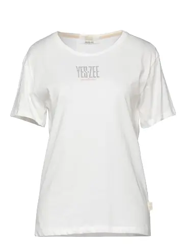 YES ZEE BY ESSENZA Cotton Jersey T-shirt - White