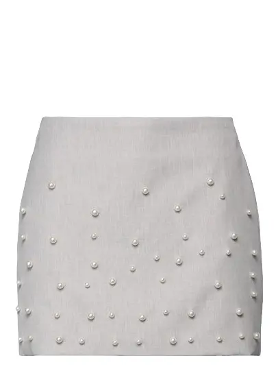 VICOLO Mini Flared Skirt - Grey