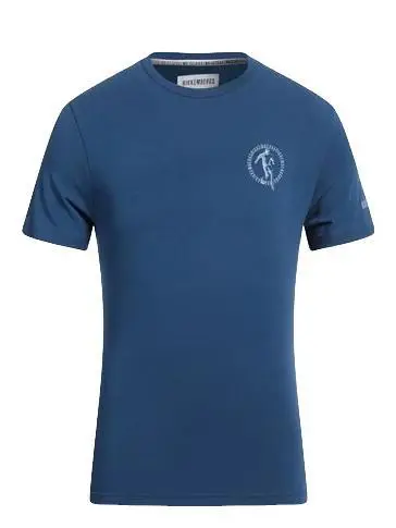 BIKKEMBERGS T-shirt Cotton, Elastane - Blue