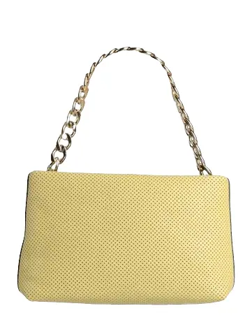 INNUE' Innue Cow Leather Handbag - Yellow