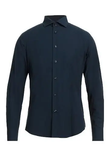 Roberto Cavalli Shirt Size Cotton, Elastane - Navy