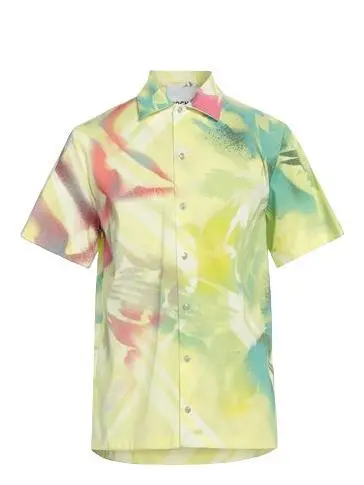 Koché Shirt Pastel Size Cotton, Polyester - Yellow