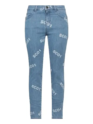 SEMICOUTURE Denim Skinny Jeans - Blue