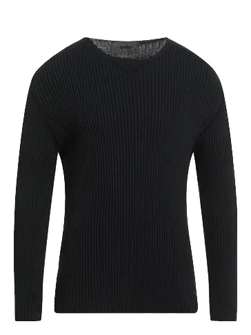 TAKESHY KUROSAWA Knitted Crewneck Sweater - Black