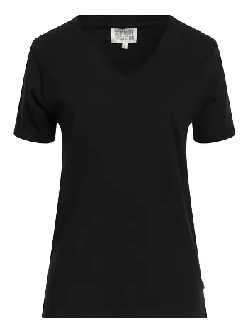 GERTRUDE + GASTON Cotton T-shirt - Black