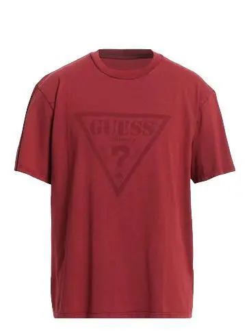 Guess T-shirt Brick Size Cotton - Red