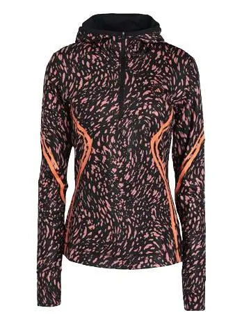 Adidas By Stella McCartney Truepace Longsleeve Hooded Printed Sweatshirt - Black