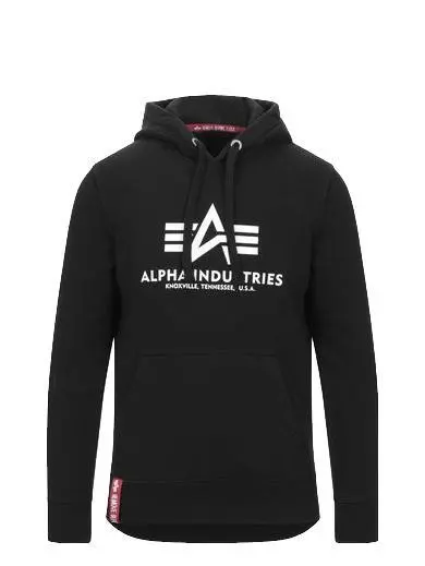 Alpha Industries Cotton-blend Fleece Sweatshirt - Black