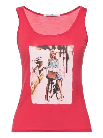 MR MASSIMO REBECCHI Jersey Tank Top - Red
