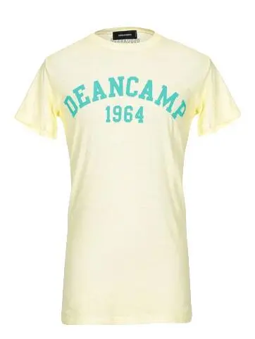 Dsquared2 T-shirt Pastel Size Cotton - Yellow