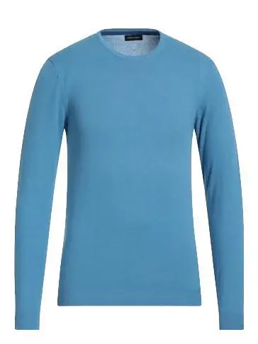 ANGELO NARDELLI Sweater In Cotton - Blue
