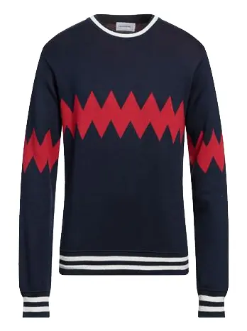 SCAGLIONE Knitted Sweater - Navy
