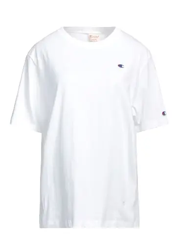 Champion T-shirt In Cotton Jersey - White