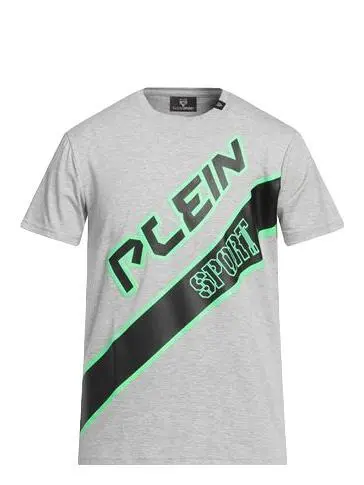 PLEIN SPORT T-shirt Size Cotton, Elastane - Grey