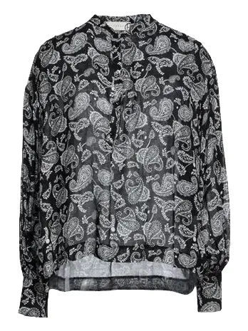 HAVEONE Paisley-print Top - Black