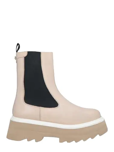 APEPAZZA Ankle Boots - Beige