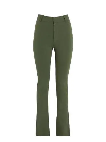 8 BY YOOX High-waist Flared Pants - Green