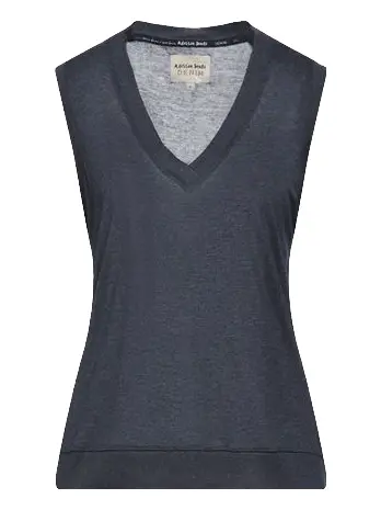 ALESSIA SANTI Knitted Sleeveless Top - Blue