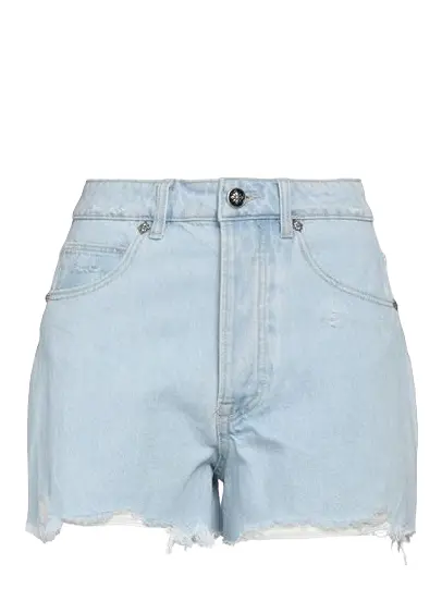 John Richmond Denim Hot Pants - Blue