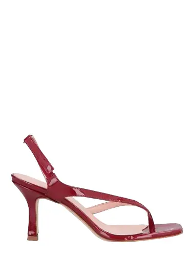 LUCA VALENTINI Thong Sandals - Red