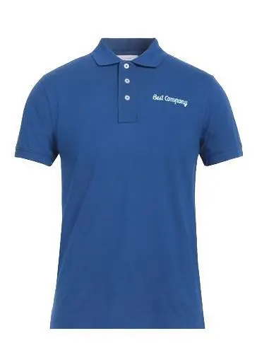 BEST COMPANY Polo Shirt Size Cotton - Blue