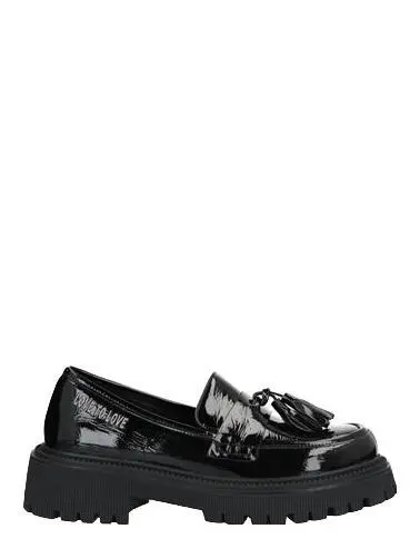 GAI MATTIOLO Love To Love Chunky Loafers - Black